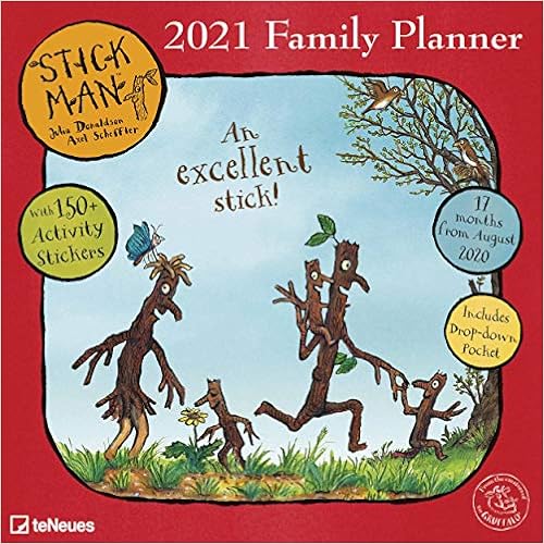 {2021 Stick Man Family Planner Julia Donaldson completo – Gavin Olivia ...
