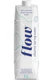 Flow Alkaline Spring Water, Organic Strawberry + Rose, 100% Natural ...