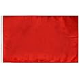 Amazon.com : FLAGPARK Solid Red Flag 3x5 Feet Plain Red Flags Pure Red ...