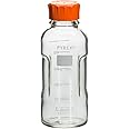 Amazon.com: Pyrex 1399-500CN-M Slim line Media Bottle Easy Pour Corning ...