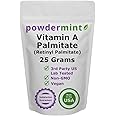 Amazon.com: powdermint Vitamin A Powder (Palmitate Powder, Retinyl ...
