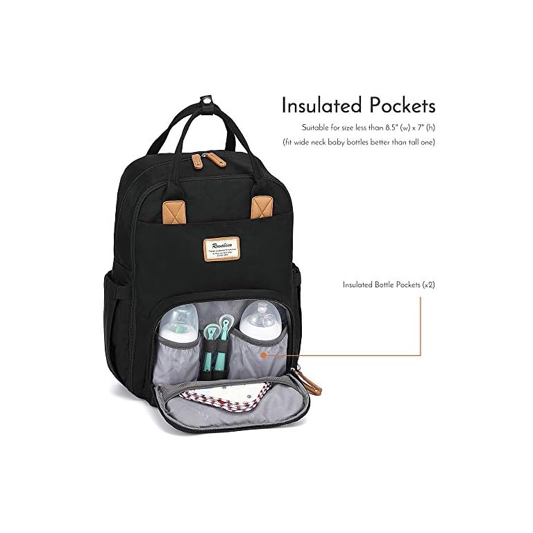 RUVALINO Diaper Bag Backpack, Multifunction Travel Back Pack Maternity ...