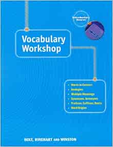 Amazon.com: Elements of Language: Vocabulary Workshop Grade 6 ...
