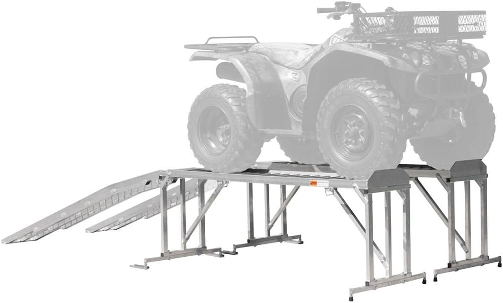 Accessories Lawn Tractor Loading Ramps for Utility Trailers Rage ...