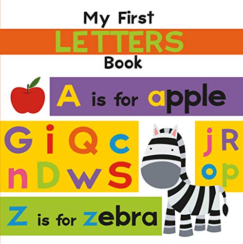 My First Letters Book: Illustrated (First Concepts): Paiva, Johannah ...