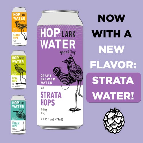 HOPLARK Water - Mixed Pack - Sparkling Hop Water - Organic, Gluten Free ...