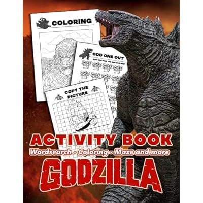Godzilla Activity Book: Games, Illustrations, Philippines | Ubuy