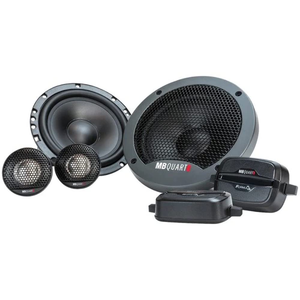 MB Quart FSB216 Formula Component Speaker System (Black, Pair) – 6.5 ...