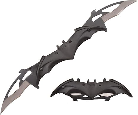 Amazon.com : SM Group Batman Knife Twin Blade - Dark Knight Pocket ...