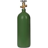 New 80 cu ft Steel Oxygen Cylinder with CGA540 Valve - Amazon.com