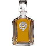 Amazon.com | The Borromini Masonic Whiskey Glass Decanter: Liquor Decanters