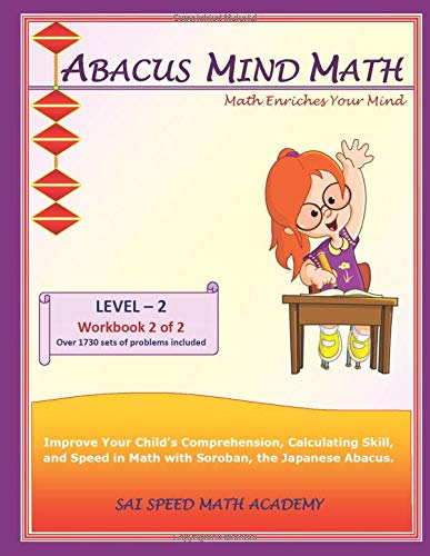 Abacus Mind Math Level 2 Workbook 2 of 2: Excel Mind Math with Soroban ...