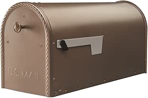 Amazon.com: Gibraltar Mailboxes Edwards Large Capacity Galvanized Steel ...