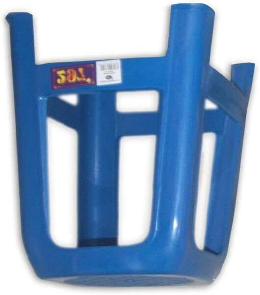 297 Plastic Large High Tall Long Kick Stool – Colour: Red – BigaMart