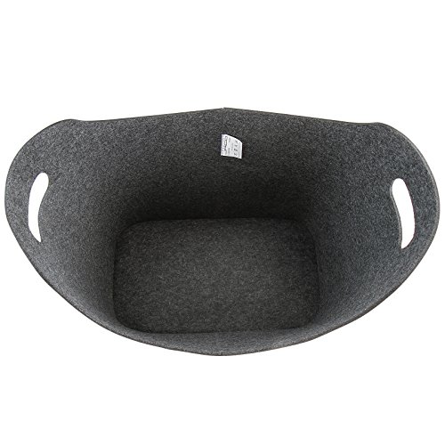 Filztasche Filzkorb Kaminholztasche Kaminholzkorb Korb Filz ...