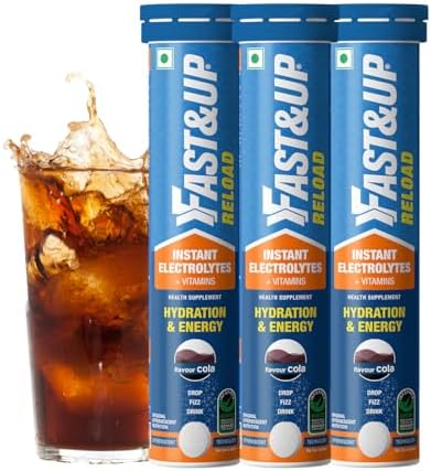 Fast&Up Reload (15 Litres) Low Sugar energy drink for Instant Hydration ...