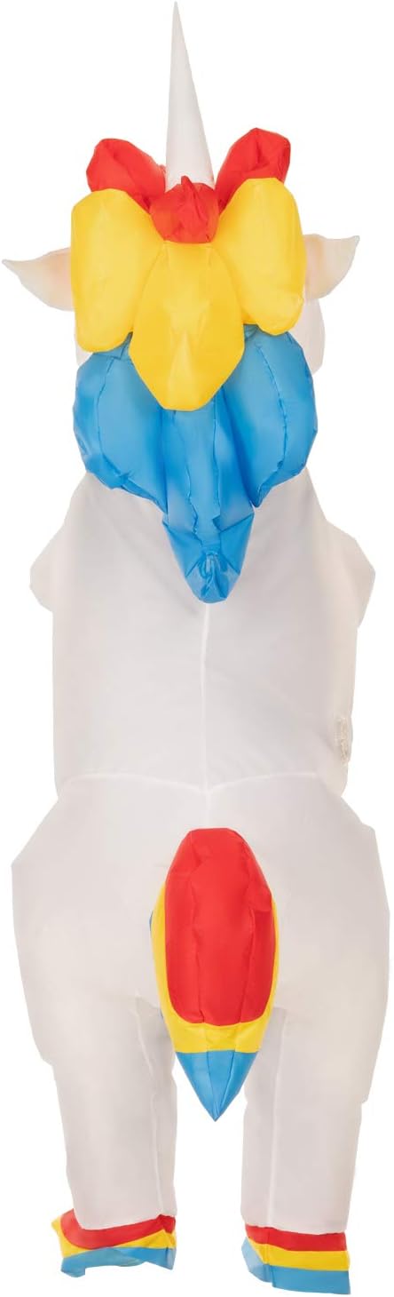Morph Giant Inflatable Prancing Unicorn Halloween Costume for Adults ...