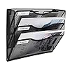 EasyPAG Office 3 Pocket Wall File Folder Holder Hanging Organizer Metal ...