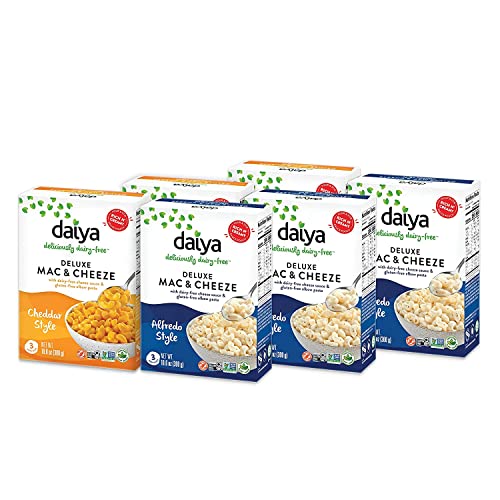 Daiya Vegan Mac and Cheese | Cheddar & Alfredo | Gluten Free Macaroni ...