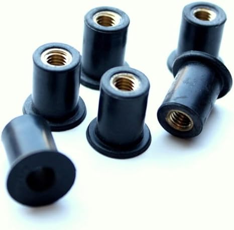 Kawasaki 92015-1757 - Well Nut, Rubber Nut 5mm x 6: Amazon.co.uk: Car ...