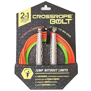 Amazon.com : Crossrope Bolt Set - Get Fit Fast with Best Jump Rope ...