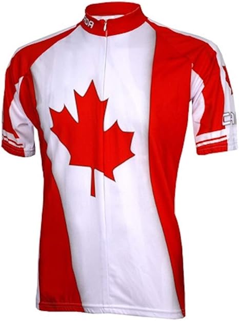 Men's Canada Cycling Jersey, XX-Large: Buy Online at Best Price in UAE ...