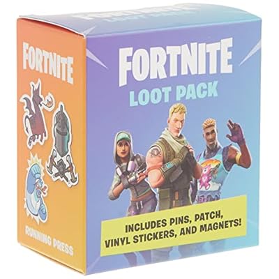 Buy FORTNITE Official Loot Pack: Includes Pins, Patch, Vinyl Stickers ...