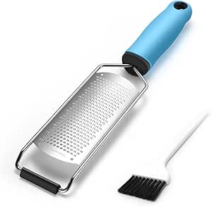 Amazon.com: Upgraded Zester Grater with Handle, Fine Rasp for Kitchen ...