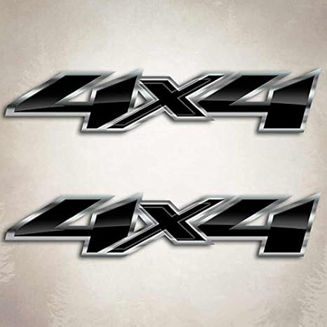 Amazon.com: Black Edition Silverado Truck Decals 4x4 Chevy Off Road ...