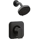 Moen Genta LX Matte Black Posi-Temp Pressure Balancing Eco-Performance ...