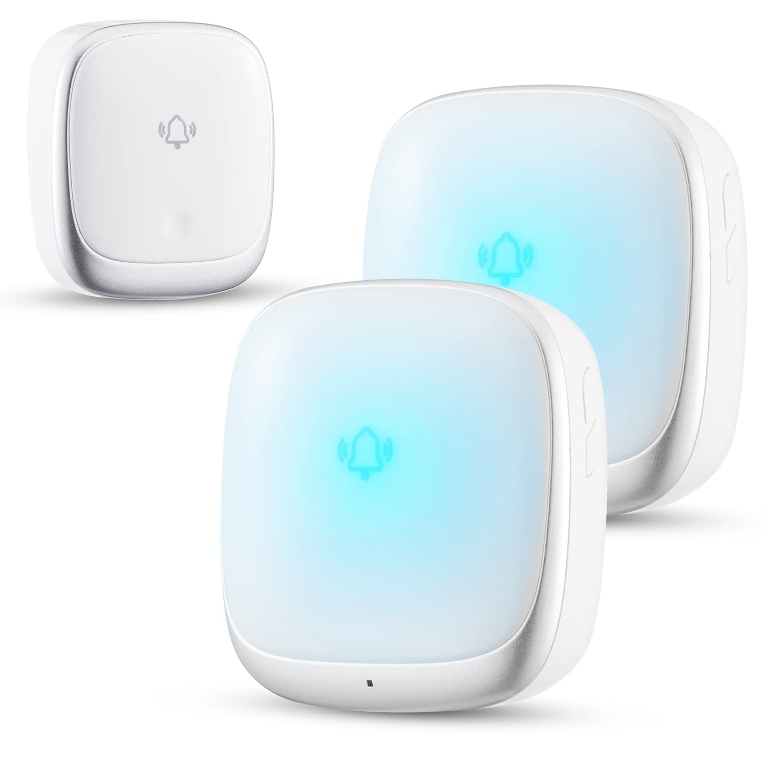 Mua Derrysun Wireless Chime, Entrance Chime, No Batteries Required ...