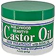 Amazon.com: Hollywood Beauty Castor Oil Hair Treatment with Mink Oil, 7 ...