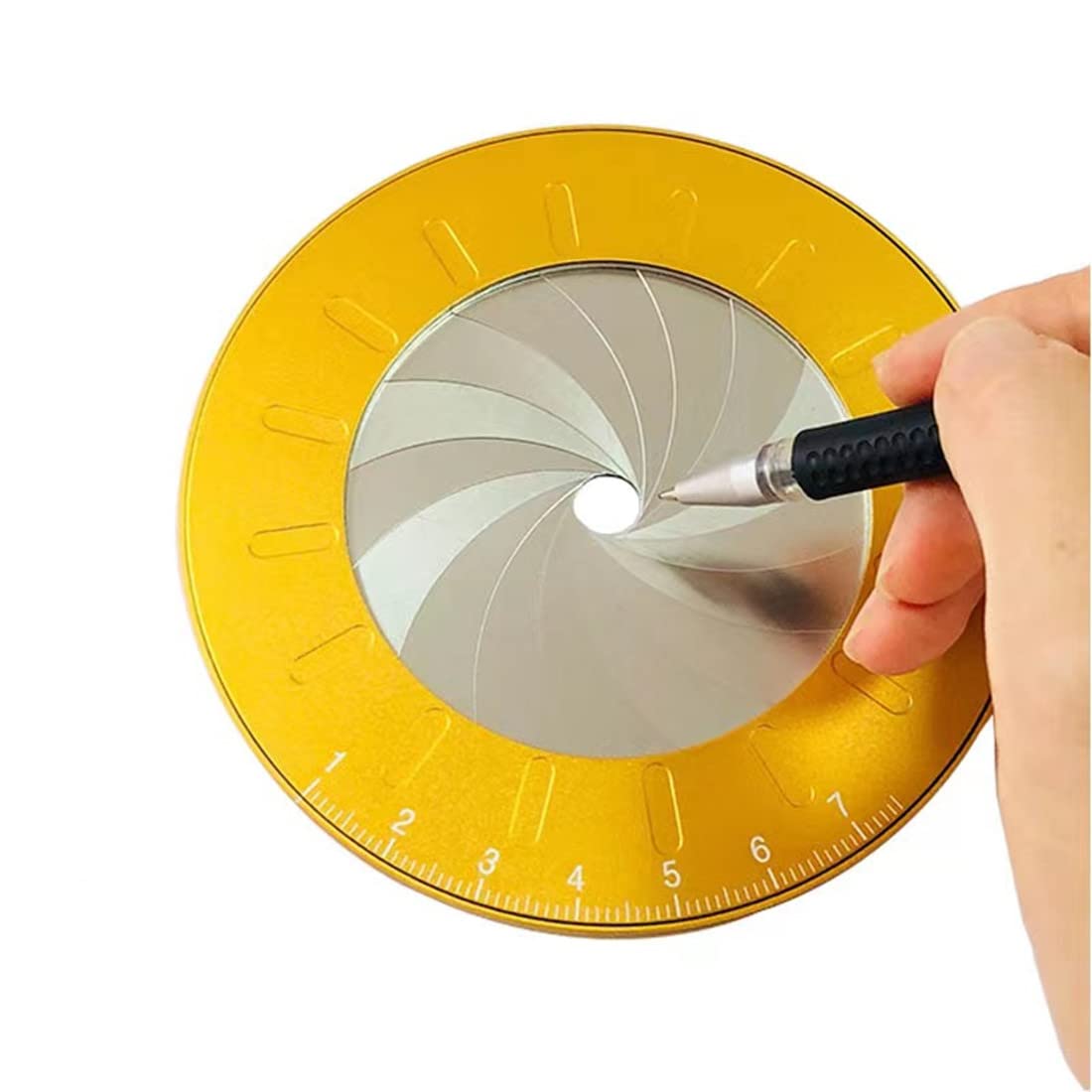 Szliyands Circle Drawing Maker, Adjustable Rotary Circle Template ...