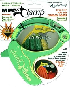Amazon.com : Cable Clamp Mega Clamp Cord, Rope & Hose Organizer - Green ...