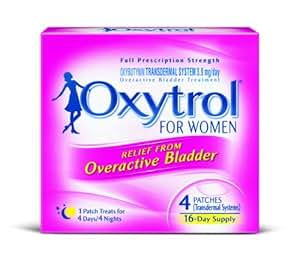 Amazon.com: Oxytrol for Women Overactive Bladder Transdermal Patch, 4 ...