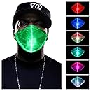 Amazon.com: LED Light up Mask Luminous Glowing Masks for Party Festival ...