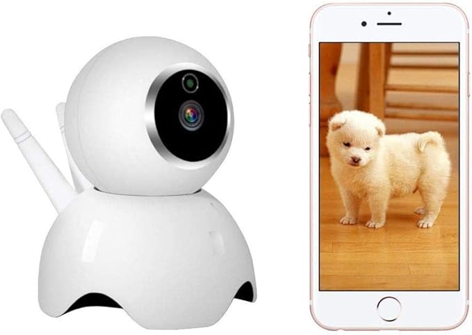 Hundekamera Babyphone 1080P FHD WiFi IP-Kamera Haustiermonitor ...