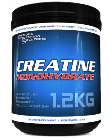 Serious Solution Nutrition monohydrate de créatine en poudre, 600 grammes