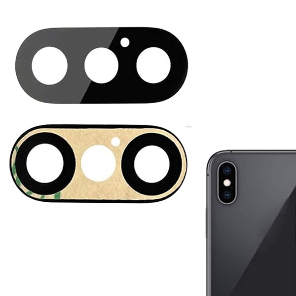 Afeax Rear Back Camera Glass Lens Cover Replacement for Iphonex XS Max ...