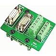 Amazon.com: Avanexpress DB9 Breakout Connector RS232 Serial 9 Pin Connector Db9 Terminal (Male ...