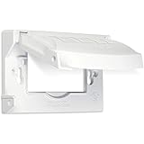 BELL MX1250S Flip Weatherproof Cover Universal Metal 12-in-1 Outlet ...