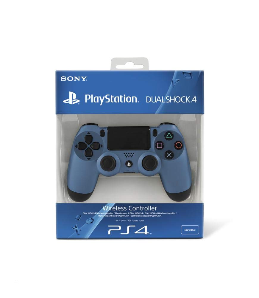 PlayStation 4 - Controller Dualshock 4 Wireless Grey Blue - Special ...
