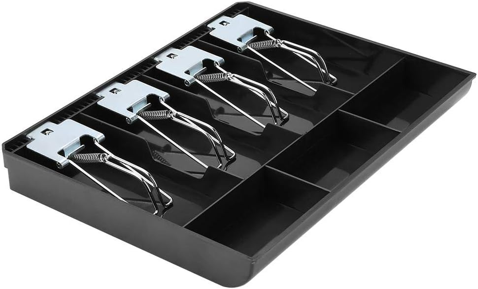 Cash Drawer Insert 4 Bills 3 Coins Register Drawer Insert Money Storage ...