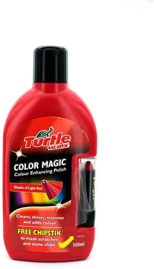Car Color Polish, Light Red Color Magic Plus Colored Car Polish for ...