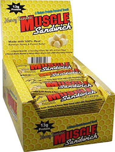 Muscle Sandwich – Honey Banana – 12 Bars | Nutrition Bars
