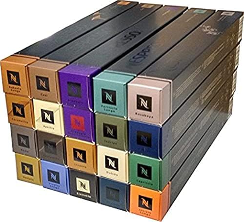 Nespresso 200 Variety Mixed Pack - 20 Different Blends price in Saudi ...