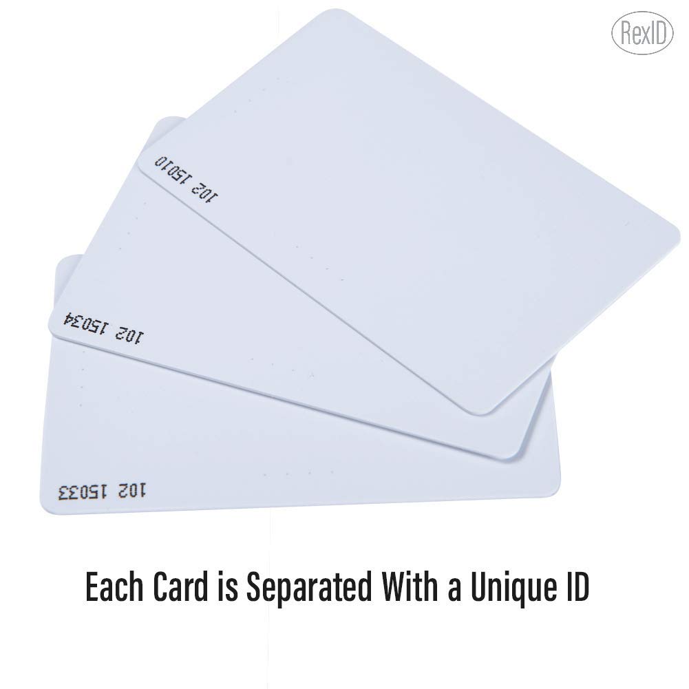 Mua Default Programmed RexID 10 Pack H10301 PVC ISO Proximity Card for ...