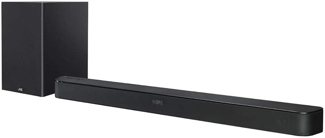 JVC TH-D339B 2.1 Wireless Bluetooth Sound Bar 130W With Wireless ...