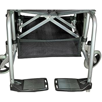 Amazon.com : Cargo Shelf Wheelchair Under Seat Bag : Walker Bags ...