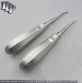 Amazon.com: East West Elevator # 74+73 Curved Right,Left Miller Dental ...